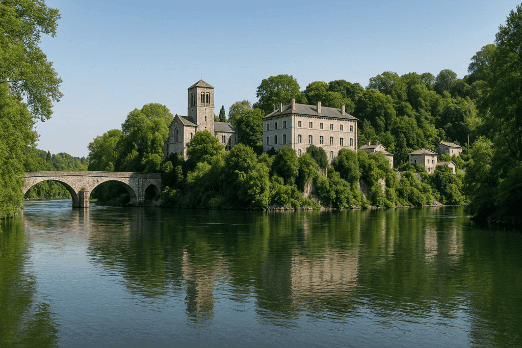 Visiter l'Île Barbe à Lyon : Histoire, Photos et Accès